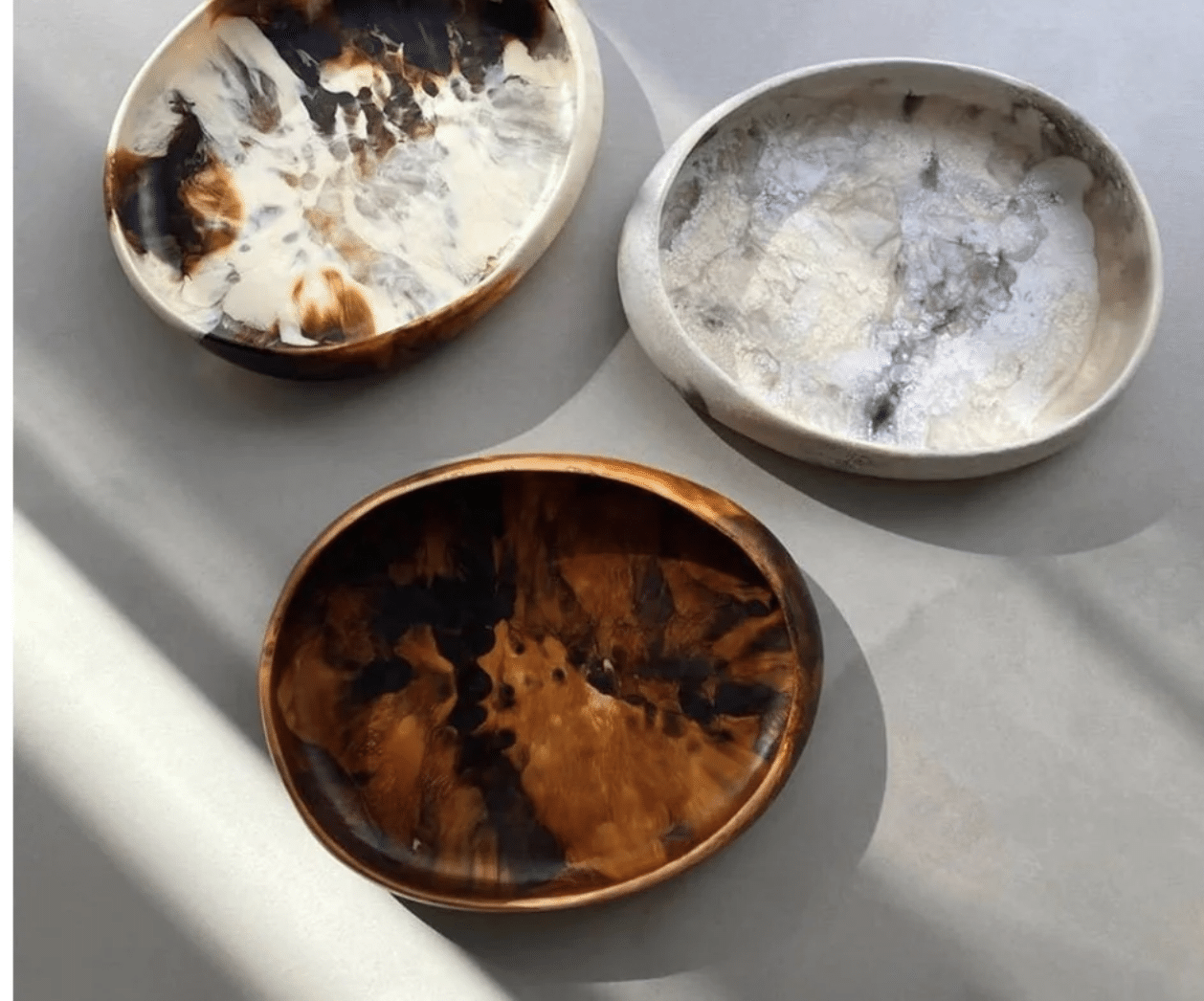 Large Resin Rock Bowl - Gather & Place